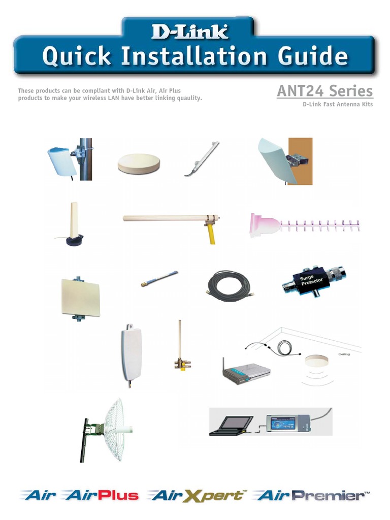 Wireless Antenna Installation Guide | PDF | Electrical Connector ...
