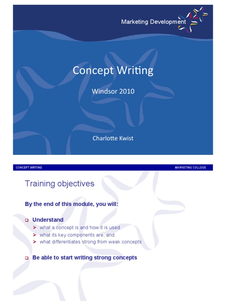 MRS - Concept Writing Web | PDF | Insight | Brand