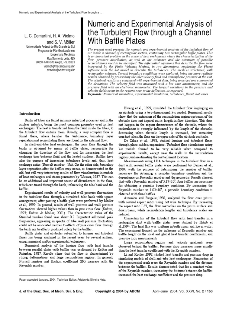 Grid Turbulence | PDF