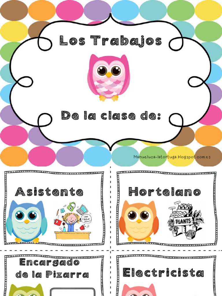 Los Trabajos: De la clase de