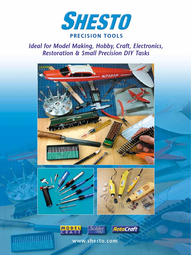 Ideal For Model Making, Hobby, Craft, Electronics, Restoration & Small Precision DIY Tasks | PDF