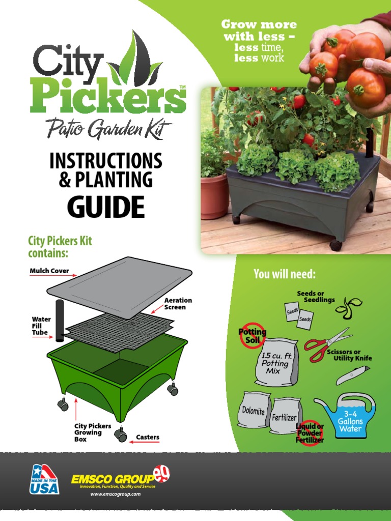 City Picker Instruction | Download Free PDF | Fertilizer | Botany