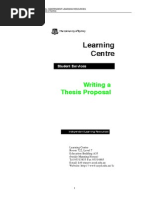 MPhil PHD Research Proposal Template | PDF