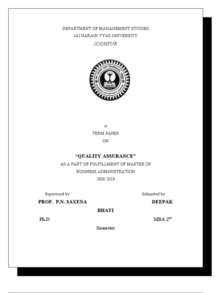 Quality Assurance | PDF | Quality Assurance | Iso 9000