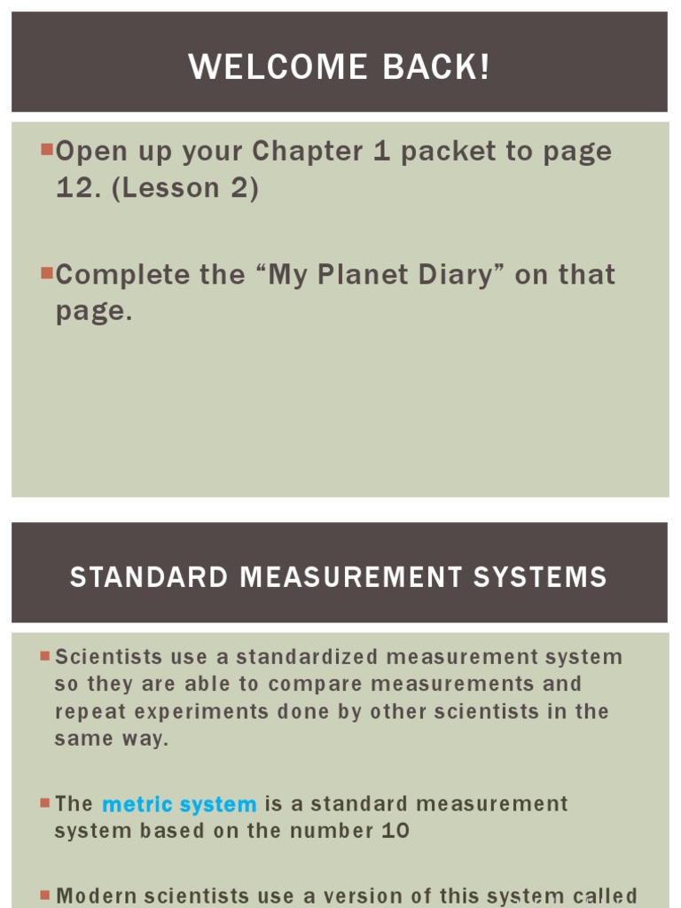 Understanding SI Units and Measurements | PDF