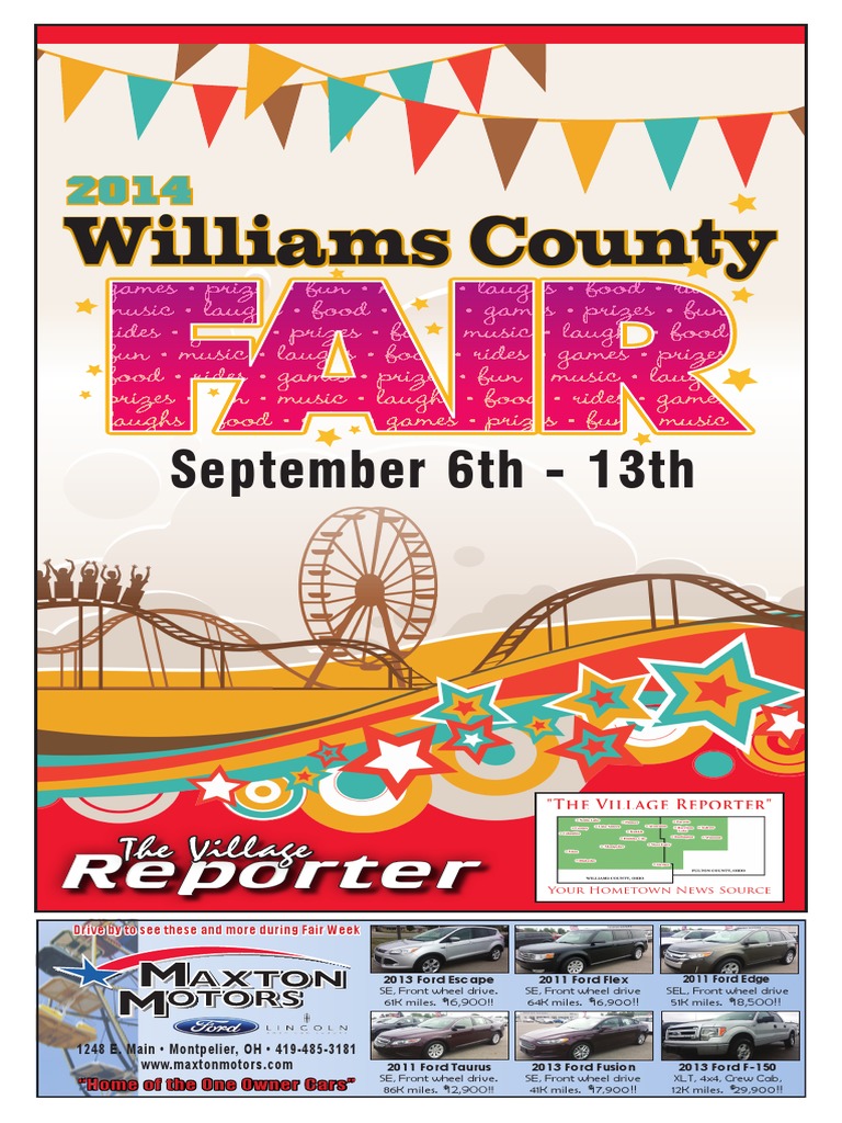 2014 Williams County Fair Tribute | PDF | Livestock | Horses