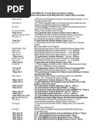 Band:Orchestra Seating Chart | PDF