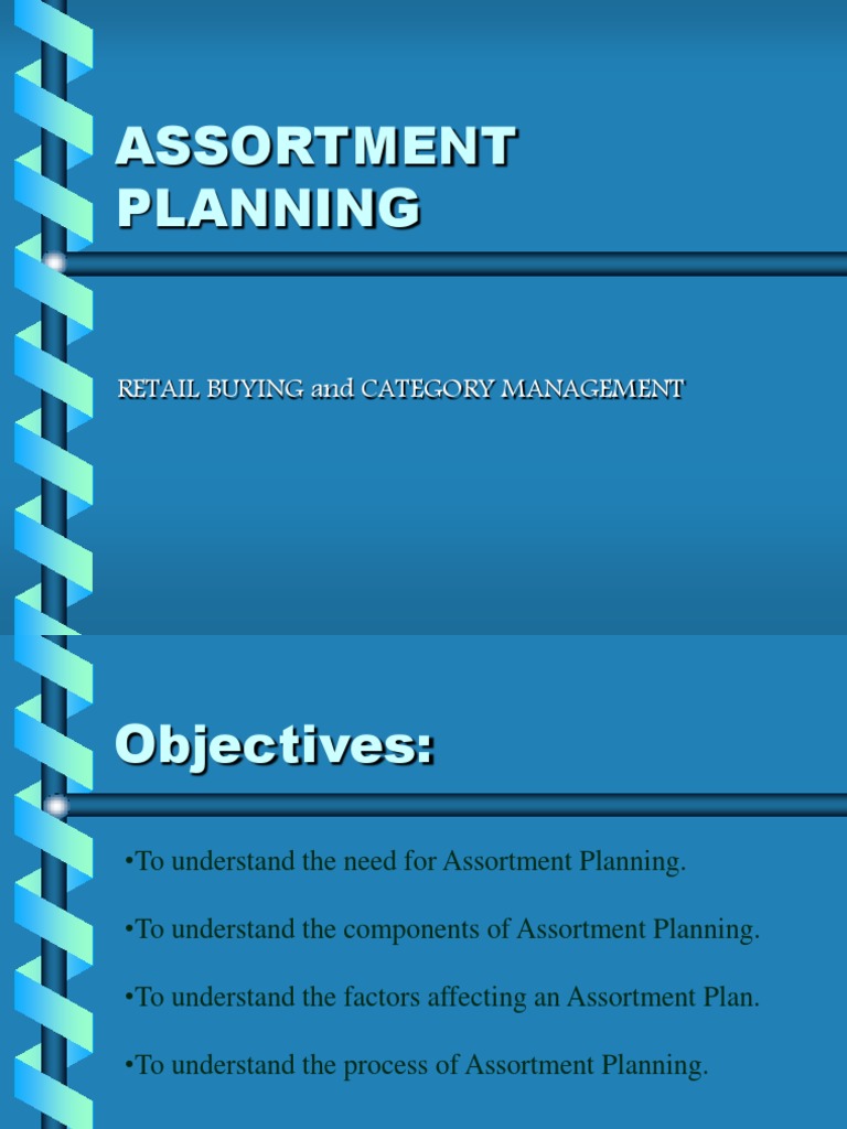 Assortment Planning | PDF | Retail | Sales