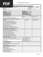 Sop 9 Procedure For Identification and Traceability | PDF | Information ...