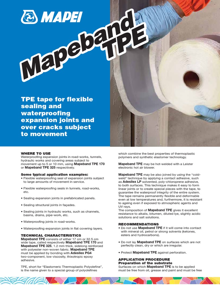 2033 Mapeband Tpe Gb | Adhesive | Polyolefin