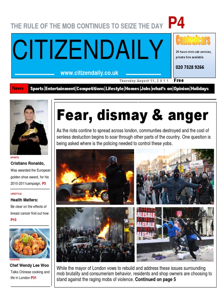 Sheree Media Creative Front Page Newspaper Artfact 1 | PDF