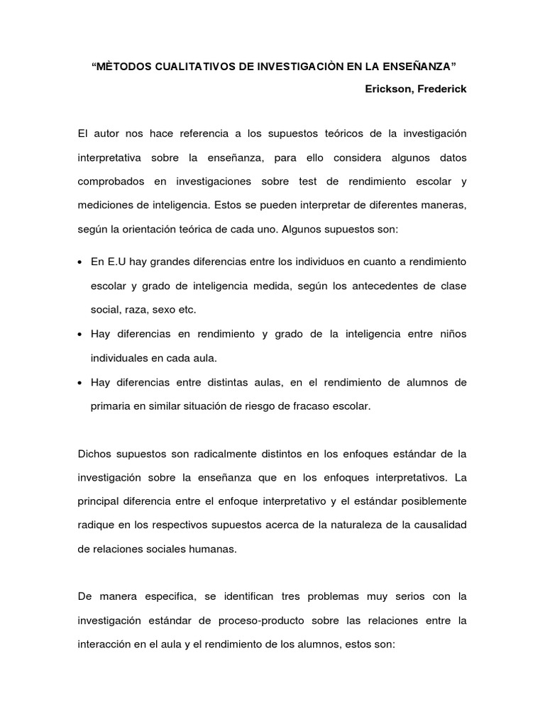 Erickson Frederick | PDF | Maestros | Liderazgo