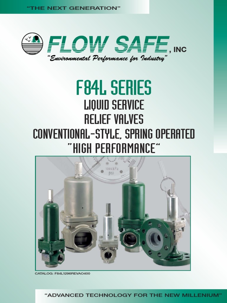 Flow Safe - F84L - Catalogue | PDF | Viscosity | Reynolds Number