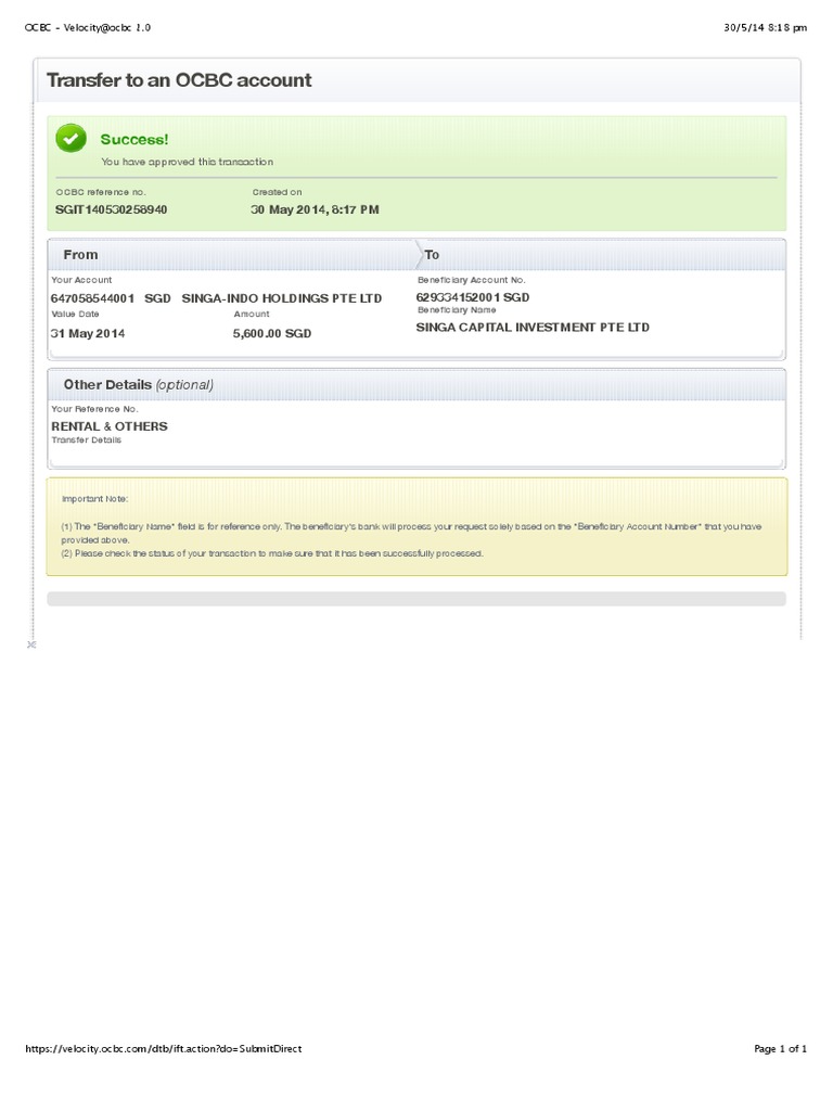 OCBC - Velocity@Ocbc 2.0 | PDF