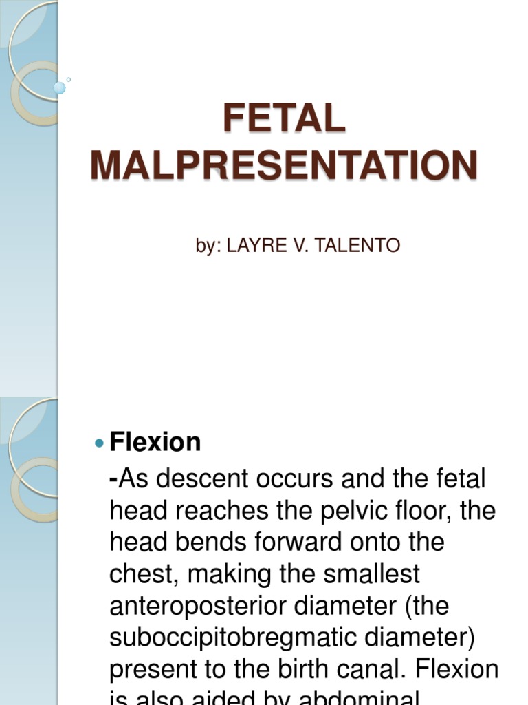 Fetal Malpresentation | Women's Health | Sexual Health