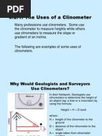 Clinometer Guide: Types & Applications | PDF