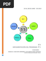 Manual de Implementacion 5 S | PDF | Producción y fabricación | Industrias