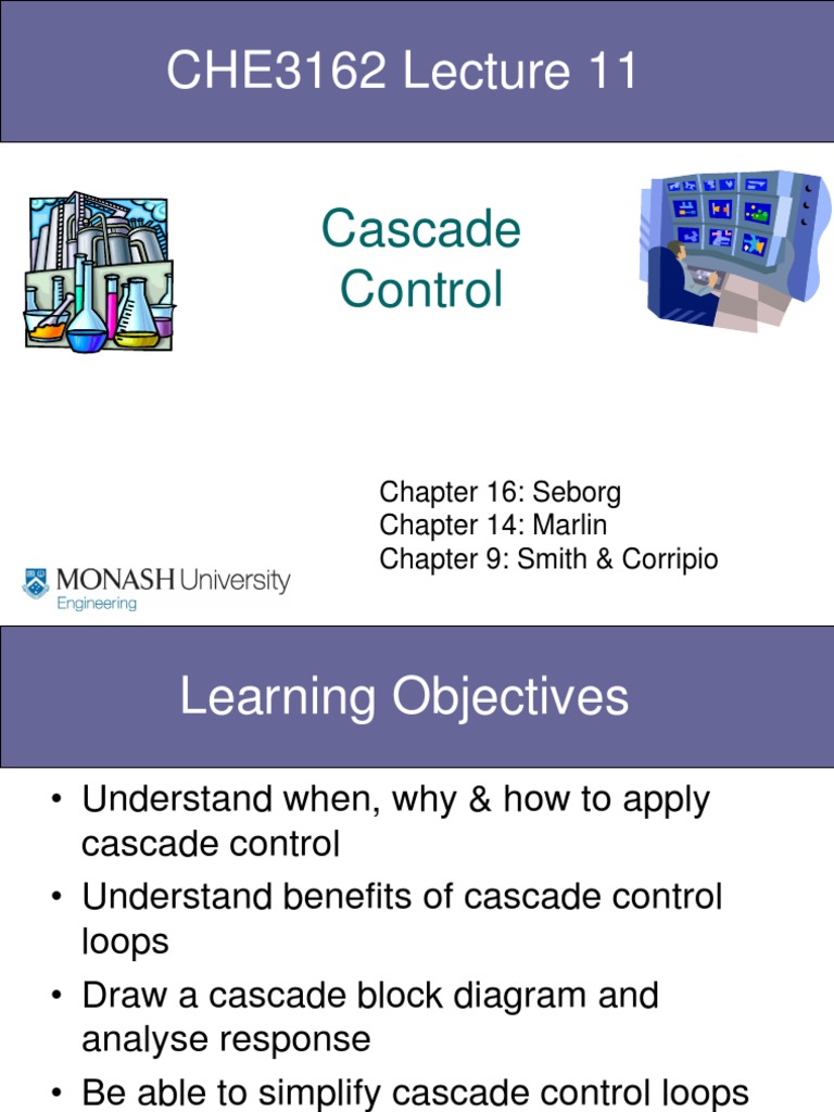 CHE3162.Lecture11 Cascade | PDF | Electrical Engineering | Systems Theory
