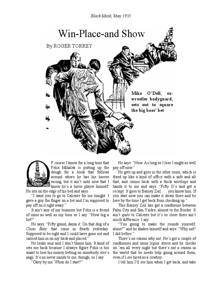 Win Place and Show | PDF | Leisure