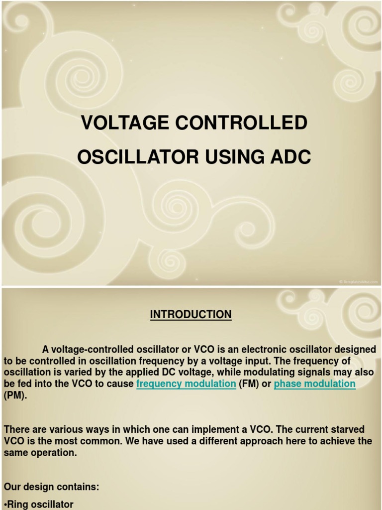 VCO | PDF | Telecommunications | Electrical Engineering