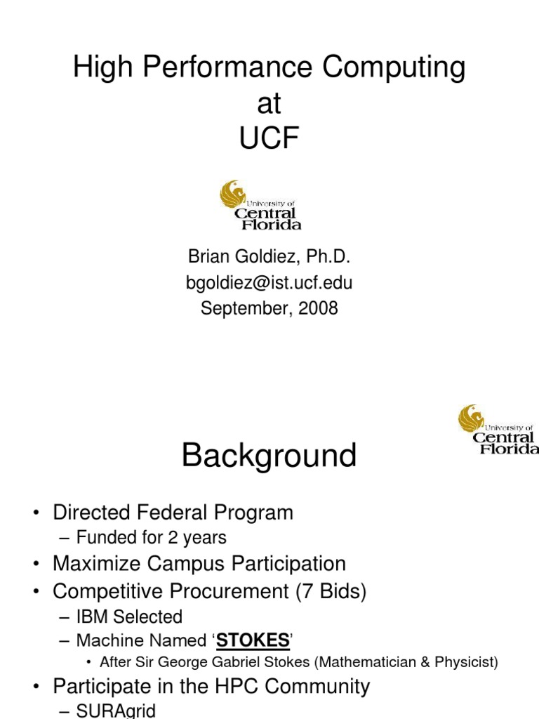 High Performance Computing Update 0908 - InCOSE | PDF | Supercomputer | Parallel Computing