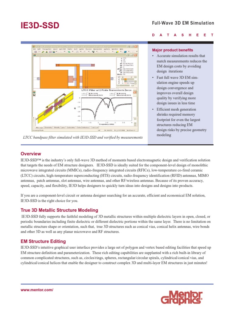 Ie3d-Ssd-Antenna Design | PDF | Antenna (Radio) | Radio Frequency ...