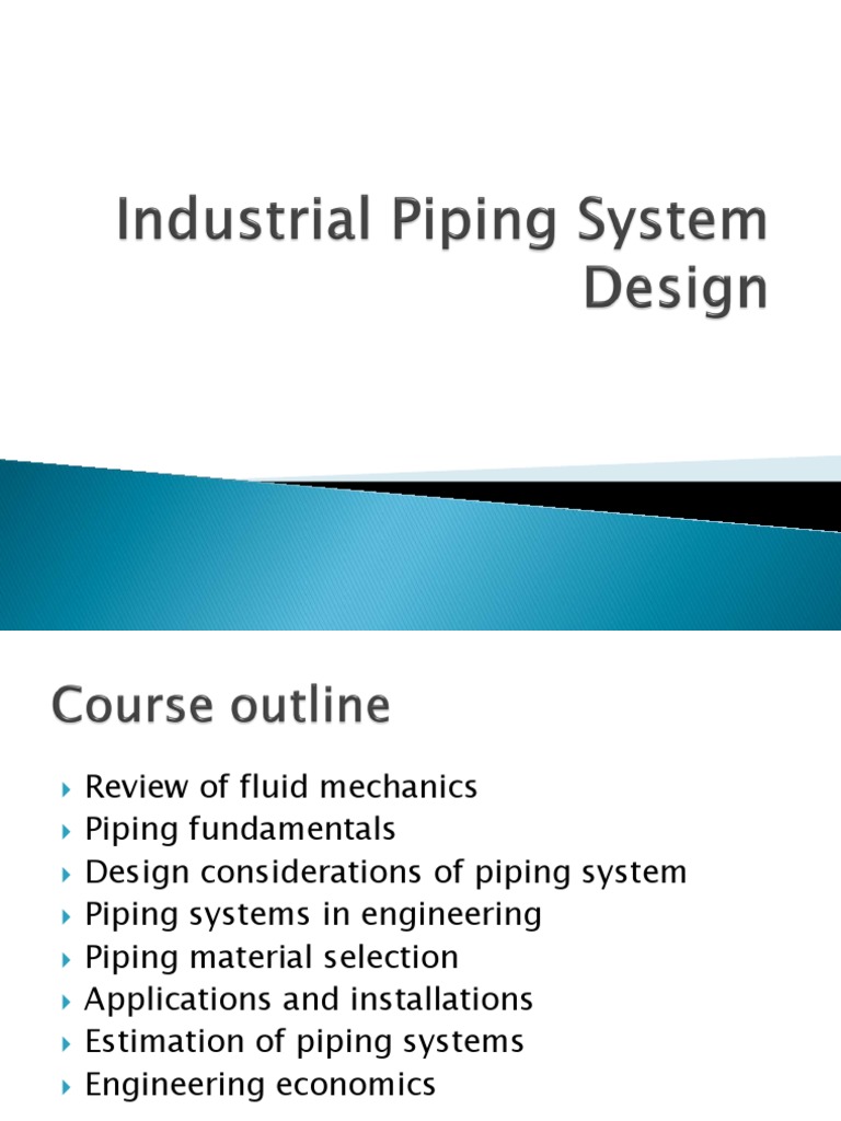 Piping System Design | Download Free PDF | Air Conditioning | Hvac