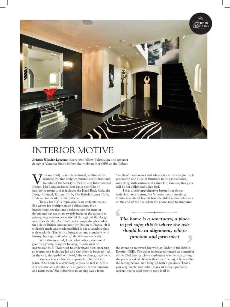 Interior Motive | PDF | United Kingdom | Business