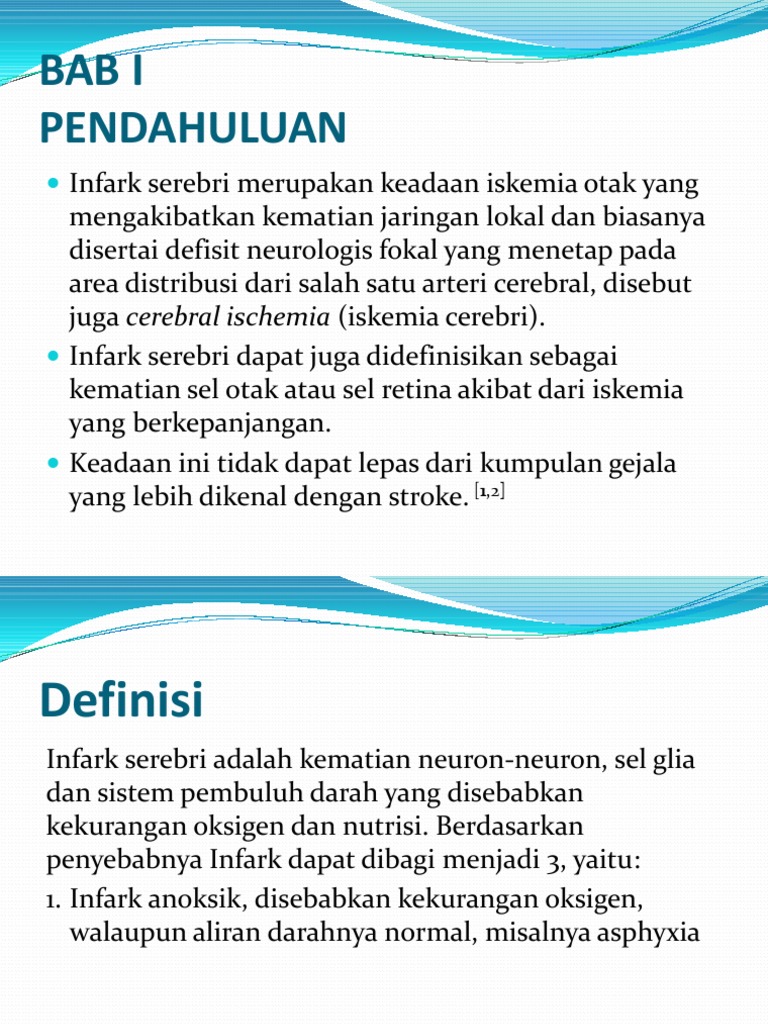 Gambaran CT Scan Infark Serebri | PDF