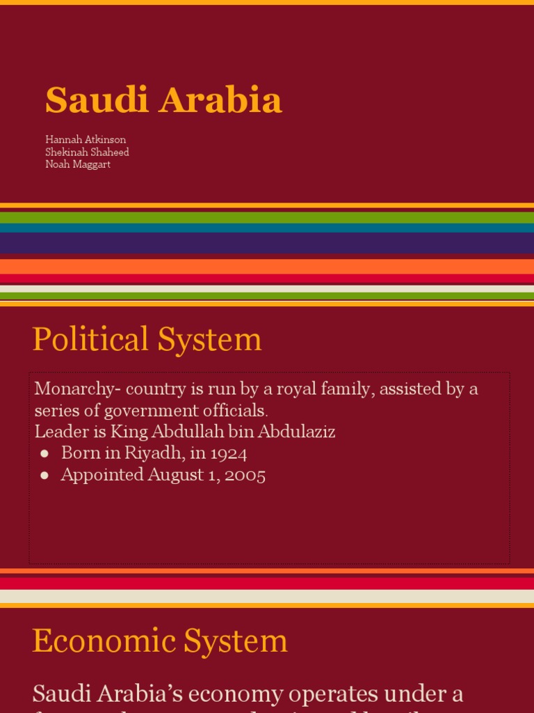 Saudi Arabia: Monarchy, Economy, and Conflicts | PDF | Politics