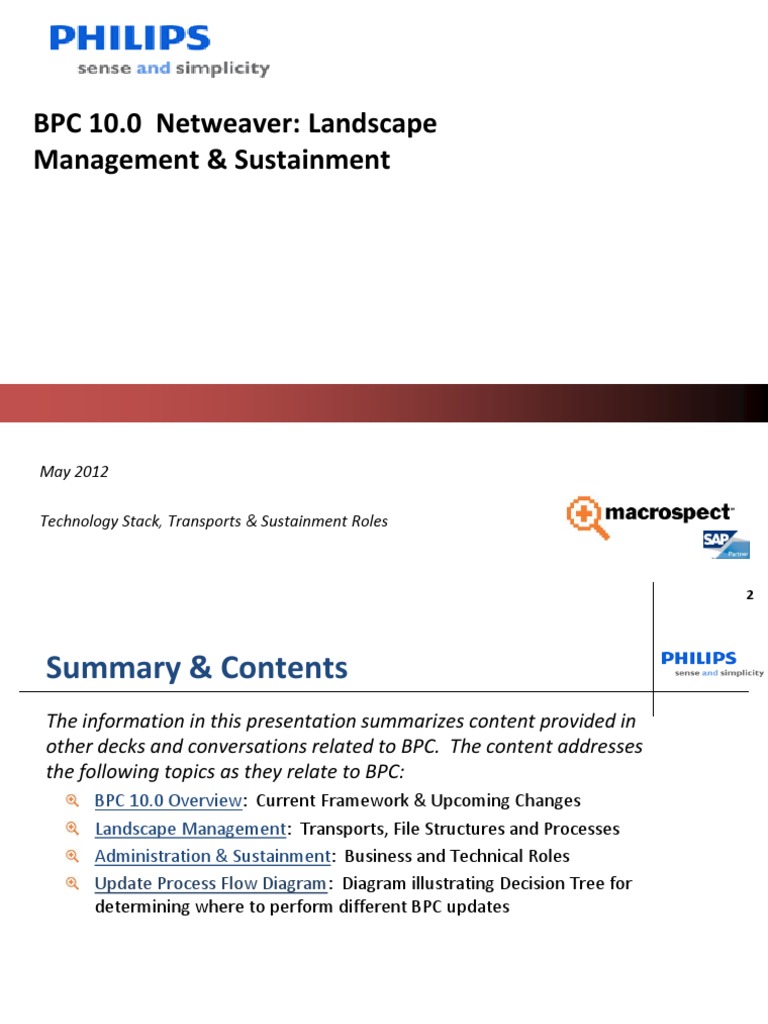 BPC 10.0 NW Transports Overview & Config v1.1 | PDF | Business Process ...
