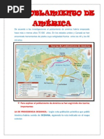 Poblamiento de América 4to Grado | PDF | Américas | Science