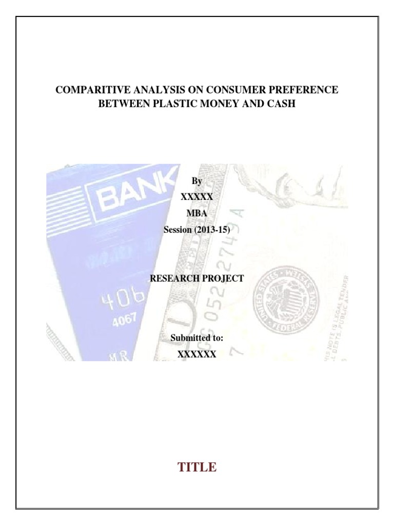 Research Methodology | PDF | Credit Card | Debit Card