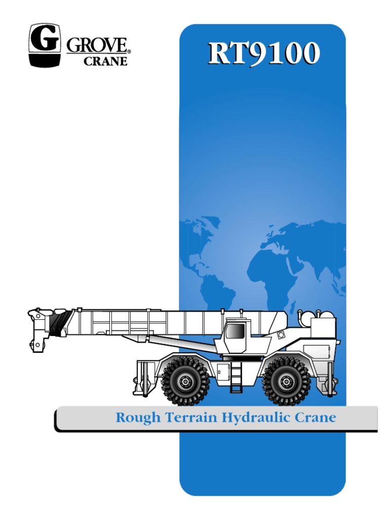 Grove Rt9100 | PDF | Vehicles | Vehicle Technology