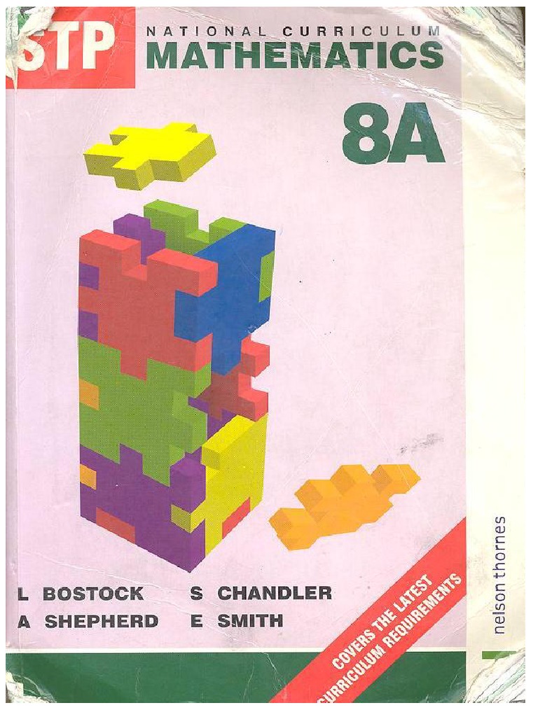 STP National Curriculum Mathematics Revised Pupil Book 8A ...