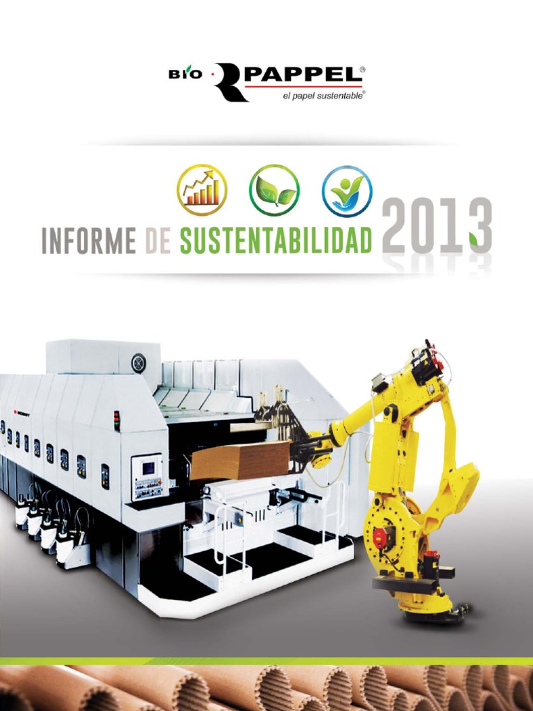 Bio PAPPEL Informe Sustentabilidad2013FINAL | PDF | Papel | Sustentabilidad