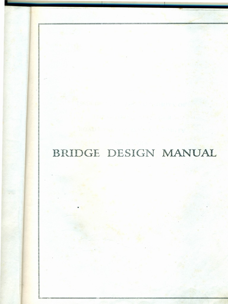 RDA Bridge Design Manual | PDF | Deep Foundation | Geotechnical Engineering