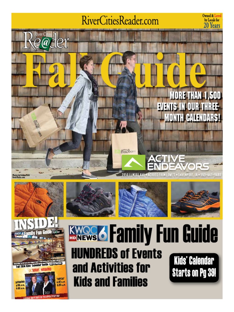 River Cities Reader Fall Guide And Kwqc Family Fun Guide Pdf Iowa