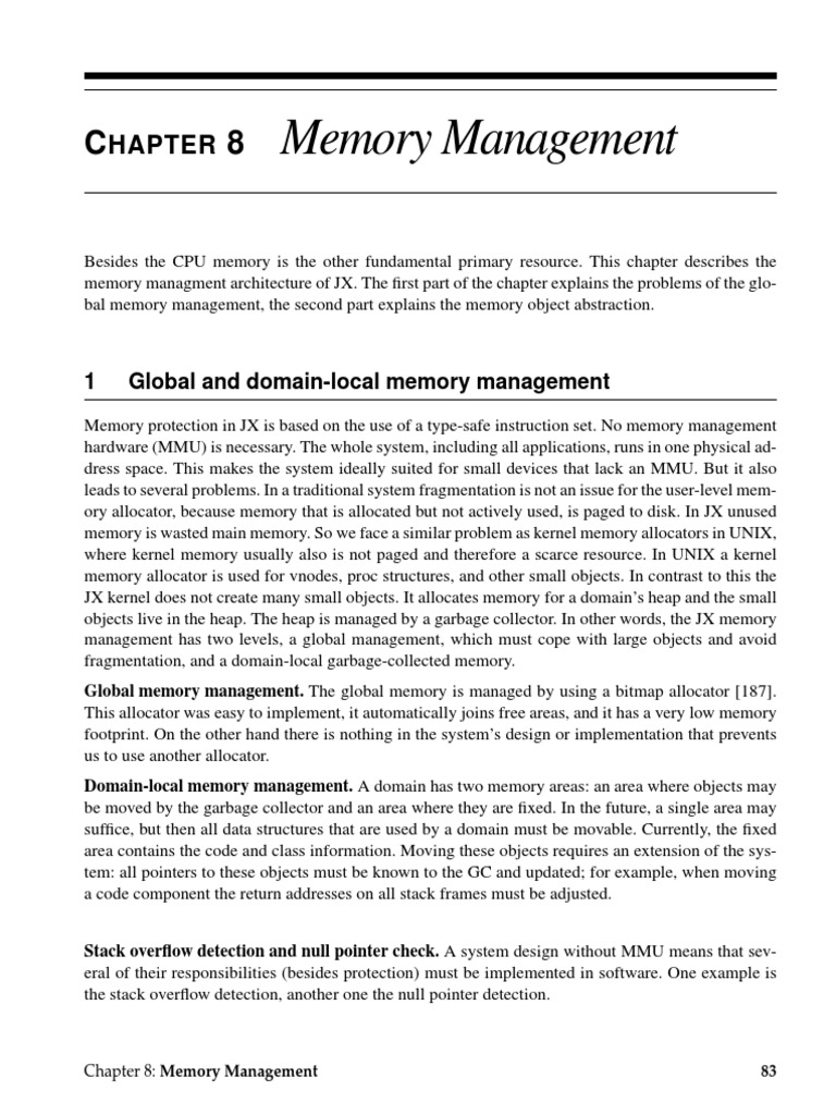 08 Memory Management | Download Free PDF | Pointer (Computer Programming) | C (Programming Language)