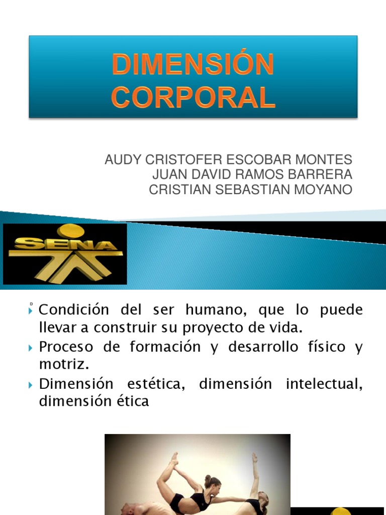 Dimensión Corporal Diapositivas | PDF | Dormir | Vida