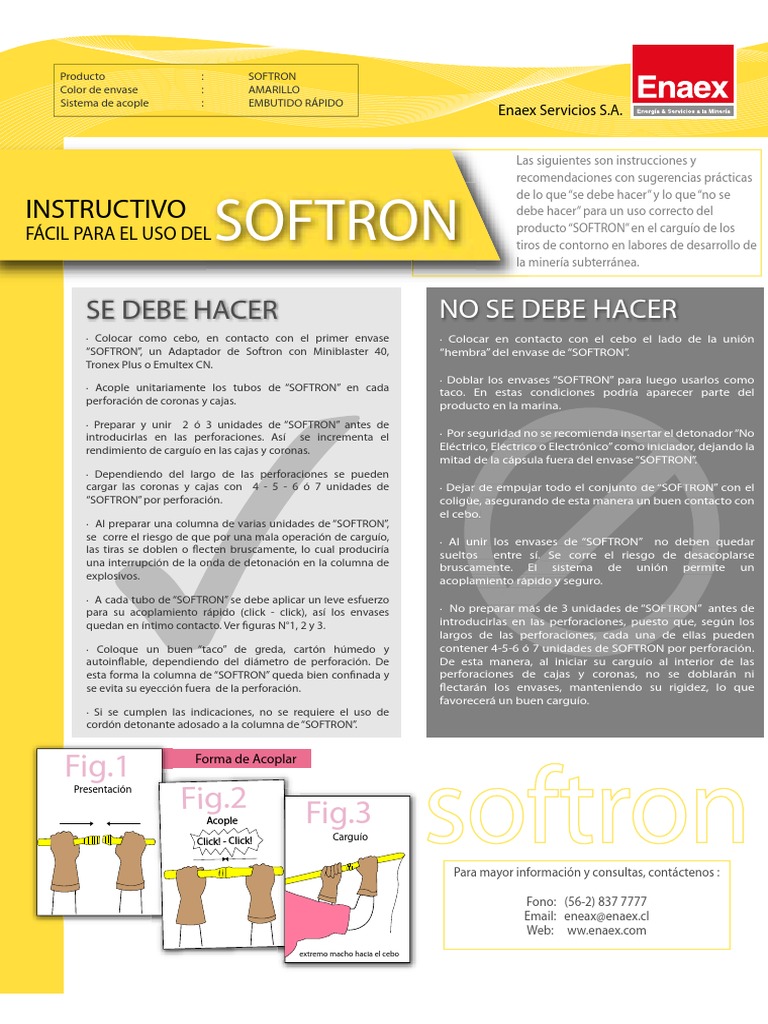 Ficha Tecnica Softron | PDF