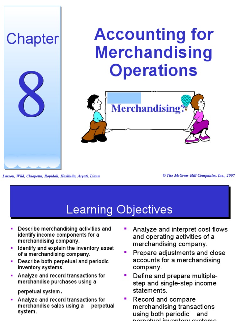 Topic 8 - Accounting For Merchandising Operation | PDF | Debits And ...