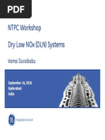 DLN 1+ Combustion System | PDF | N Ox | Emission Standard