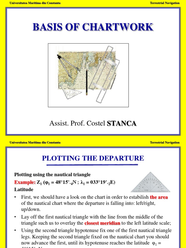 Plotting Navigation: Techniques for Plotting Positions, Courses, and ...