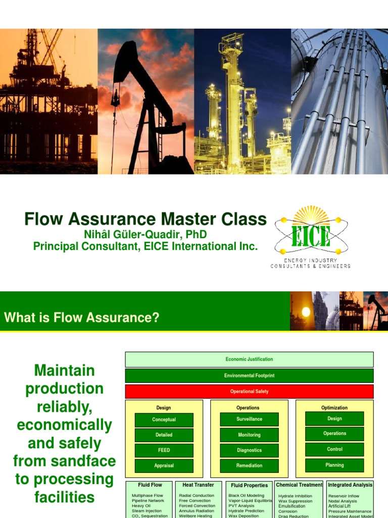 Flow Assurance Techniques and Challenges | PDF | Fluid Dynamics | Gases