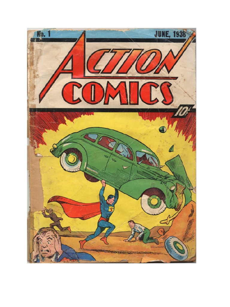Action Comics 1 - 1938. Superman. | PDF | Dc Comics Characters | Comic ...