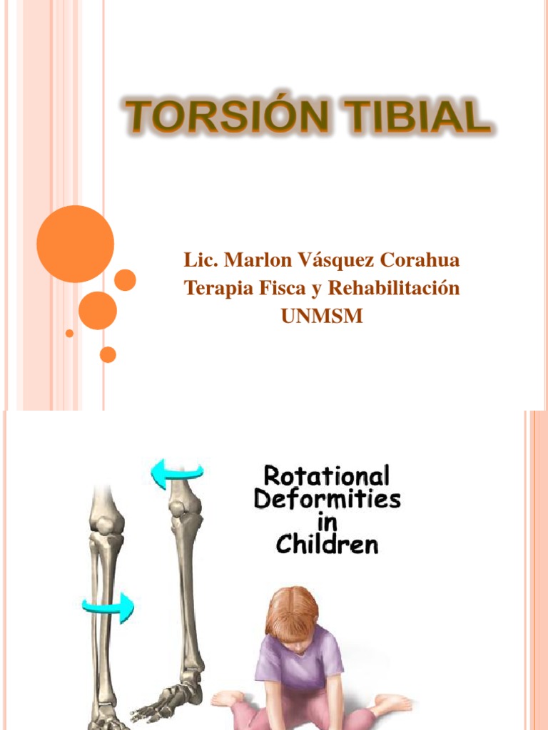 Torsion Tibial | PDF | Salud y bienestar | Ciencia y matemáticas