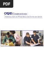 Casas Scale Score Ranges For Test Series PDF | PDF | Educational ...