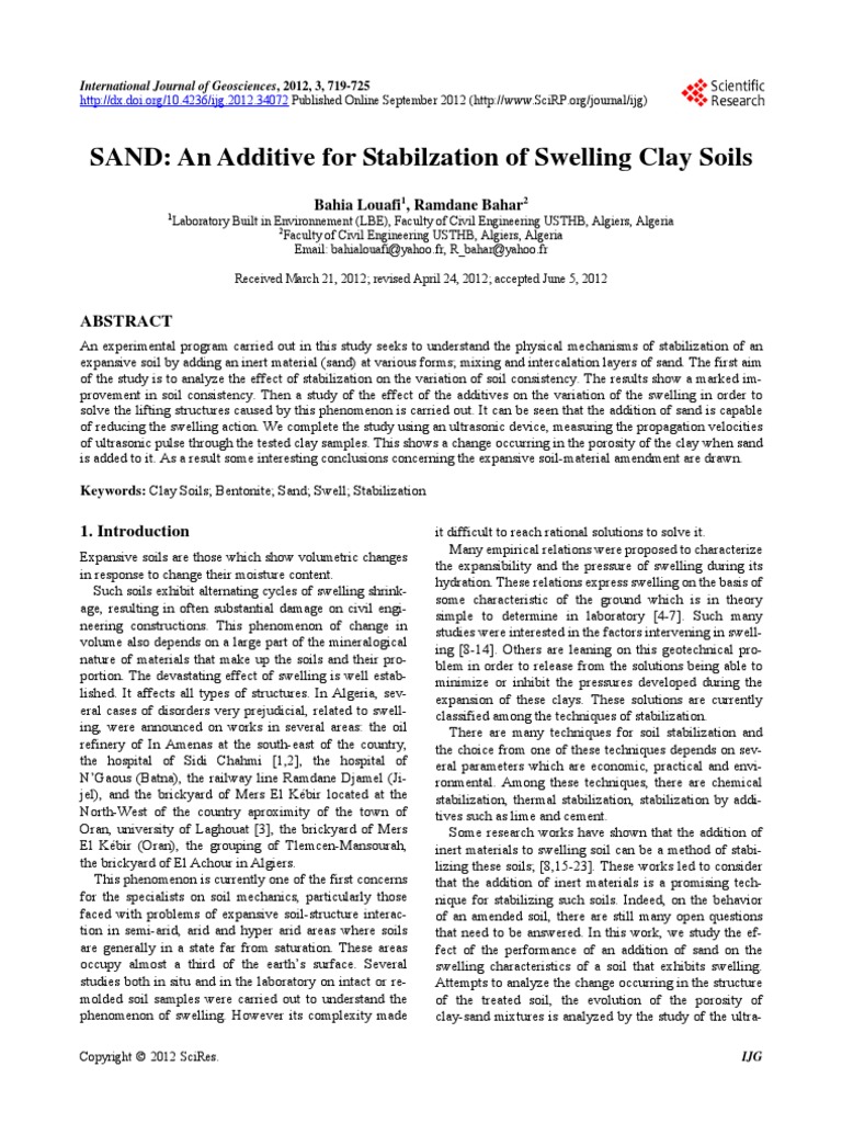 Ijg20120400004 72761329 | PDF | Sand | Soil