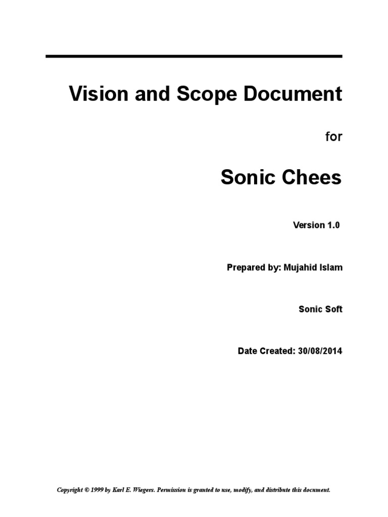 Vision and Scope Document For Chess Game | Download Free PDF | Server ...
